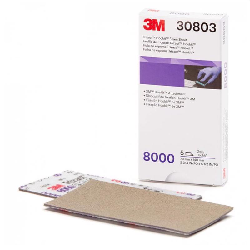 LIXA FOLHA TRIZACT P8000 70X140MM 3M POLIMENTO ABRASIVOS - Escorrega o ...