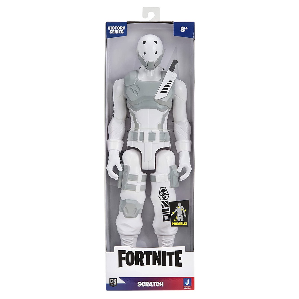 Boneco Skin Scratch - 30cm - Fortnite | Shopee Brasil