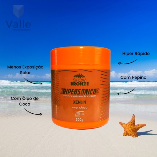 Hipersônico Xenon Show Bronze Capilar 500g | Shopee Brasil