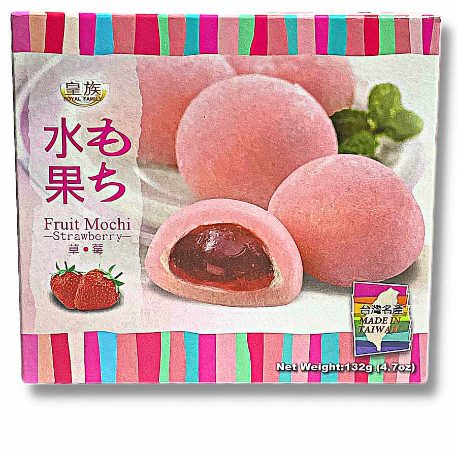 BOLINHO DE ARROZ JAPONÊS MOTI RECHEADO MORANGO | Shopee Brasil