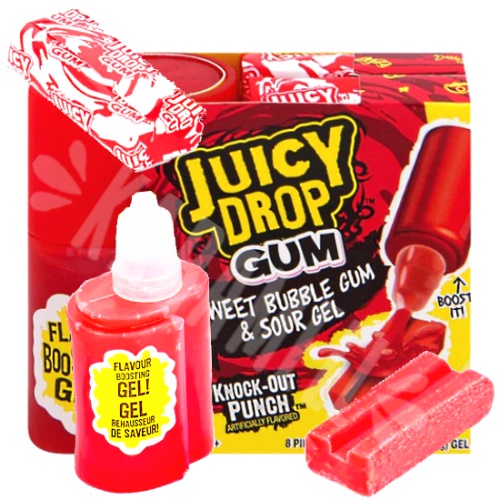 Chiclete Juicy Drop Bubble Gum - Knock Out Punch - Importado | Shopee ...