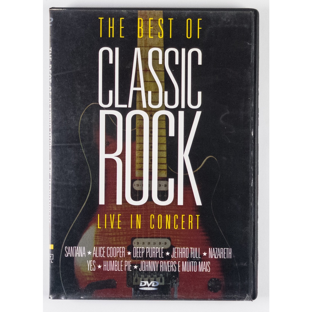 DVD The Best of Classic Rock Live in Concert | Shopee Brasil