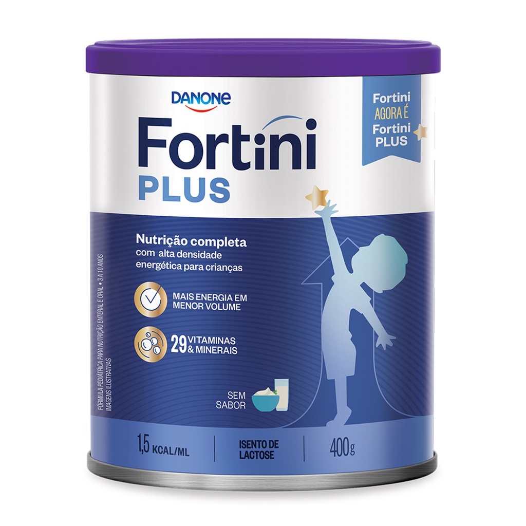 Suplemento Alimentar Fortini Plus Danone 400G | Shopee Brasil