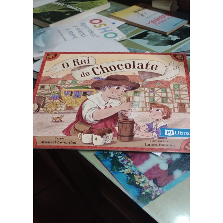 O REI DO CHOCOLATE autor MICHAEL LEVENTHAL | Shopee Brasil