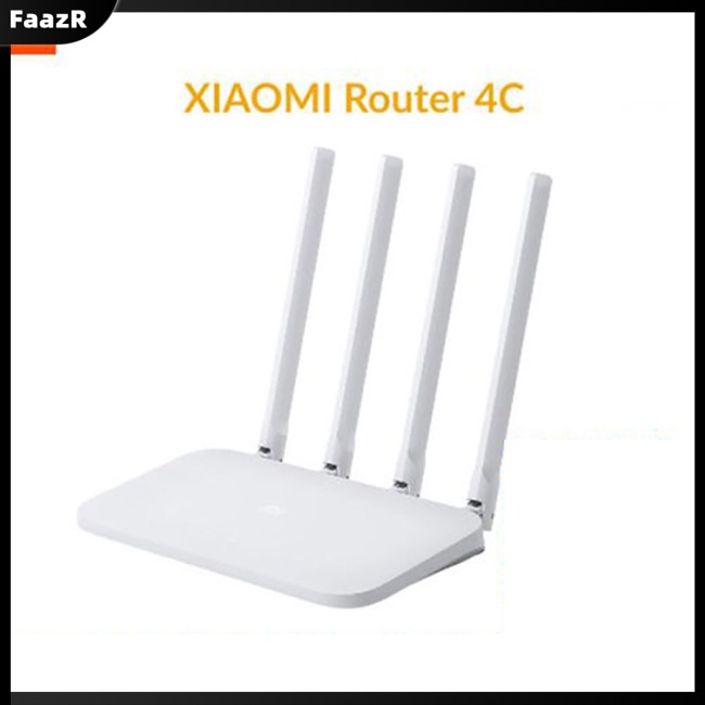 Roteador Sem Fio ODC Xiaomi 4c 64 Ram 300mbps 2.4g De Antena De Banda Wifi Repetidor Controle ...