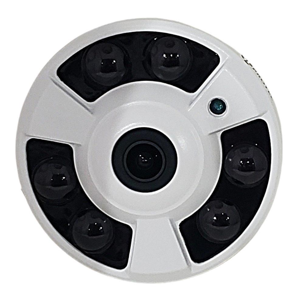 Câmera De Segurança Dome Fisheye Protec JL-F3620 Infravermelho | Shopee ...