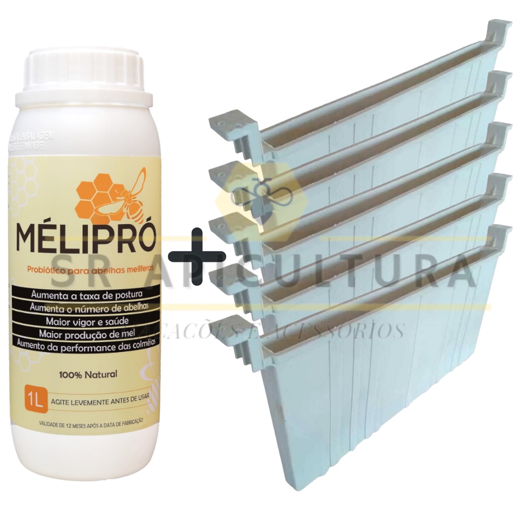 Kit Mélipro e 5 Alimentadores Interno dolittle | Shopee Brasil