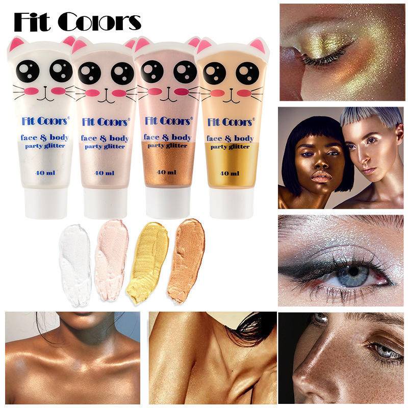 Fit Colors Ready Stock Iluminador De Corpo Inteiro Loção Corporal ...