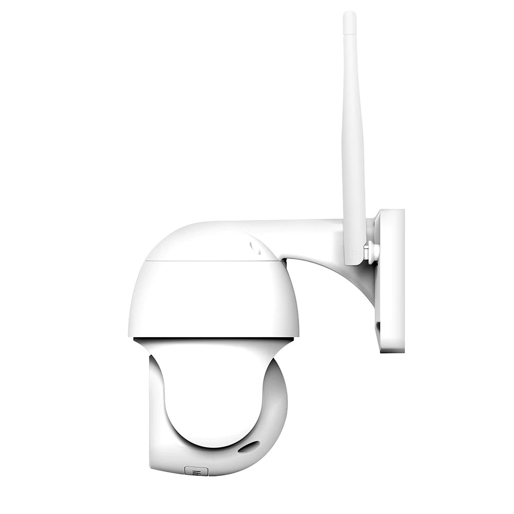 Câmera WiFi 360 Graus 1080P FHD De Segurança IP CCTV-Luz Flash De Visão ...