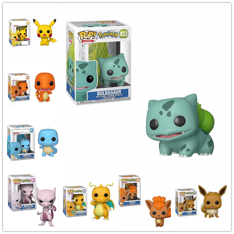 Funko Pop Pokemon Pok Mon Pequeno Dragão De Fogo Boneca Modelo Figura ...