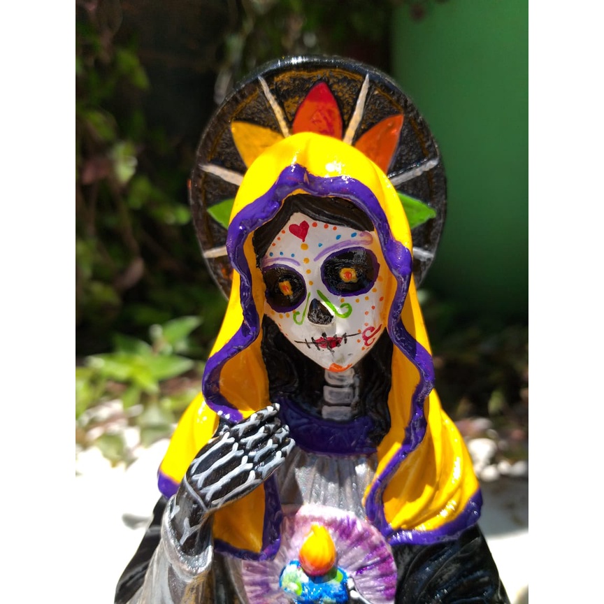 IMAGEM BUSTO DE SANTA MORTE 15 CM | Shopee Brasil