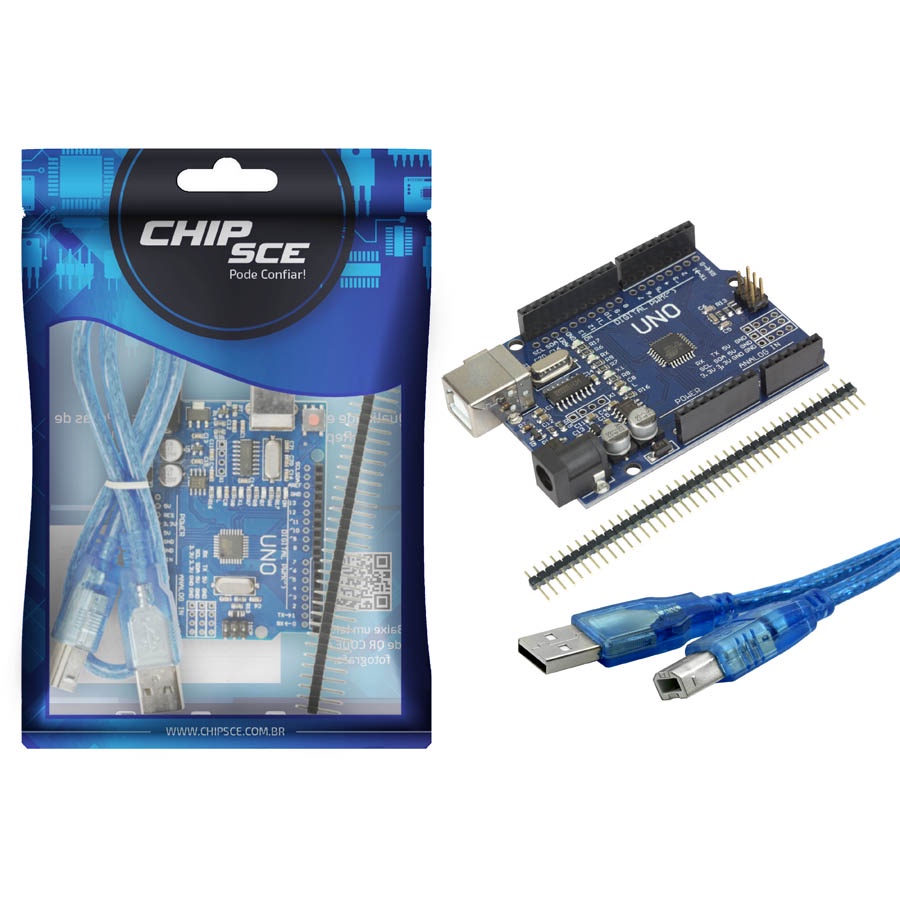 Placa Robótica Uno Rev3 R3 Atmega328 Smd + Cabo Usb + Pinos | Shopee Brasil Placa Robótica Uno Rev3 R3 Atmega328 Smd + Cabo Usb + Pinos | Shopee Brasil