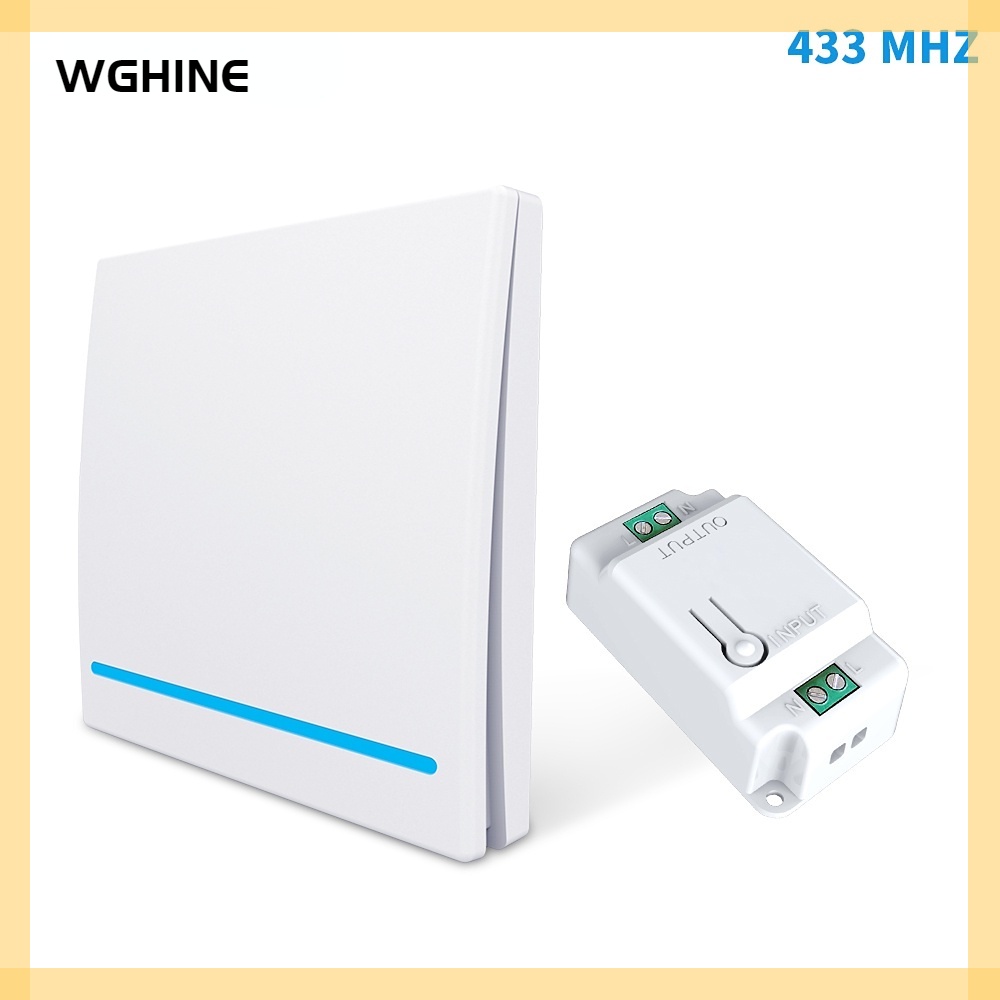 Interruptor Sem Fio RF 433MHz wireless switch Interruptor kit De ...
