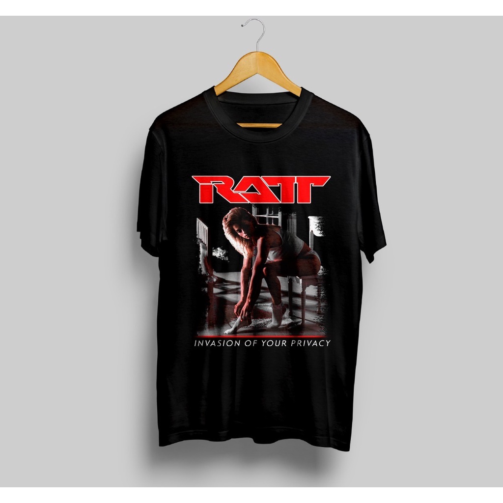 Camiseta Ratt Invasion Of Your Privacy -CASL. | Shopee Brasil