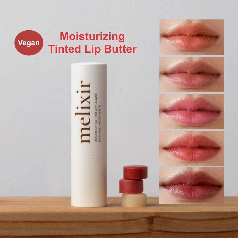 [Melixir] Vegan Lip Butter Batom | Shopee Brasil