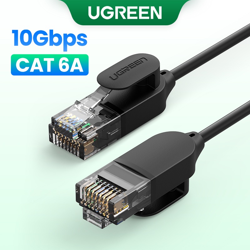 UGREEN Cabo Ethernet De Alta Velocidade CAT6A Ultra Slim 10 5gbps ...