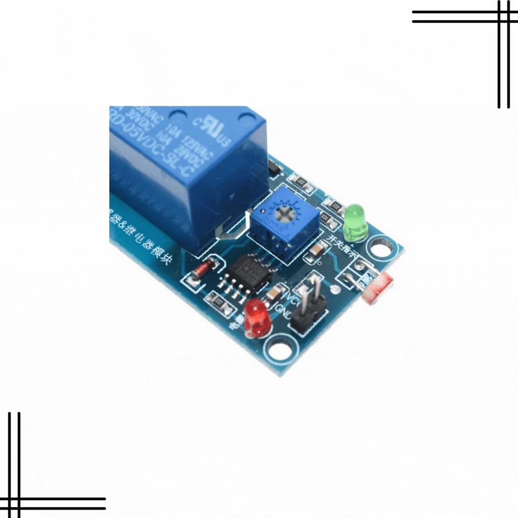 Modulo Rele 5v 1 Canal Com Sensor Ldr Para Projeto Arduino | Shopee Brasil