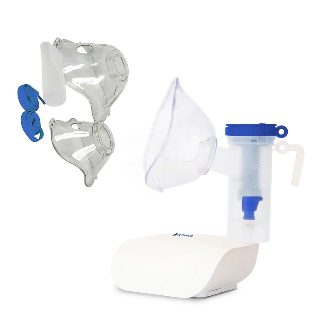 Nebulizador Inalador Adulto e Infantil Compressor Compacto Dellamed ...
