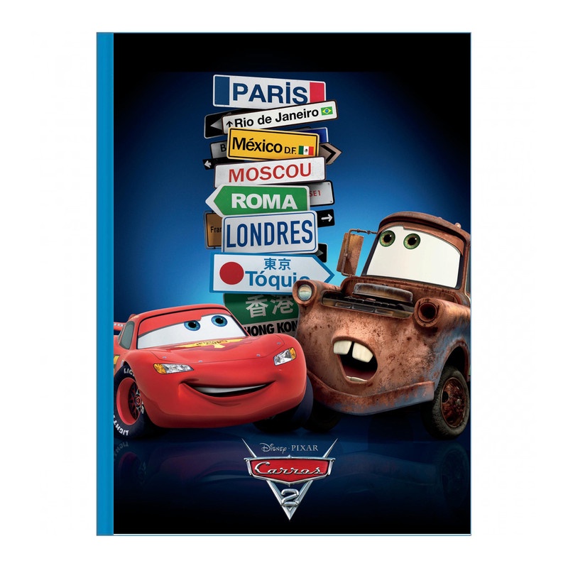 Caderno Carros Brochura Grande 96 Folhas | Shopee Brasil