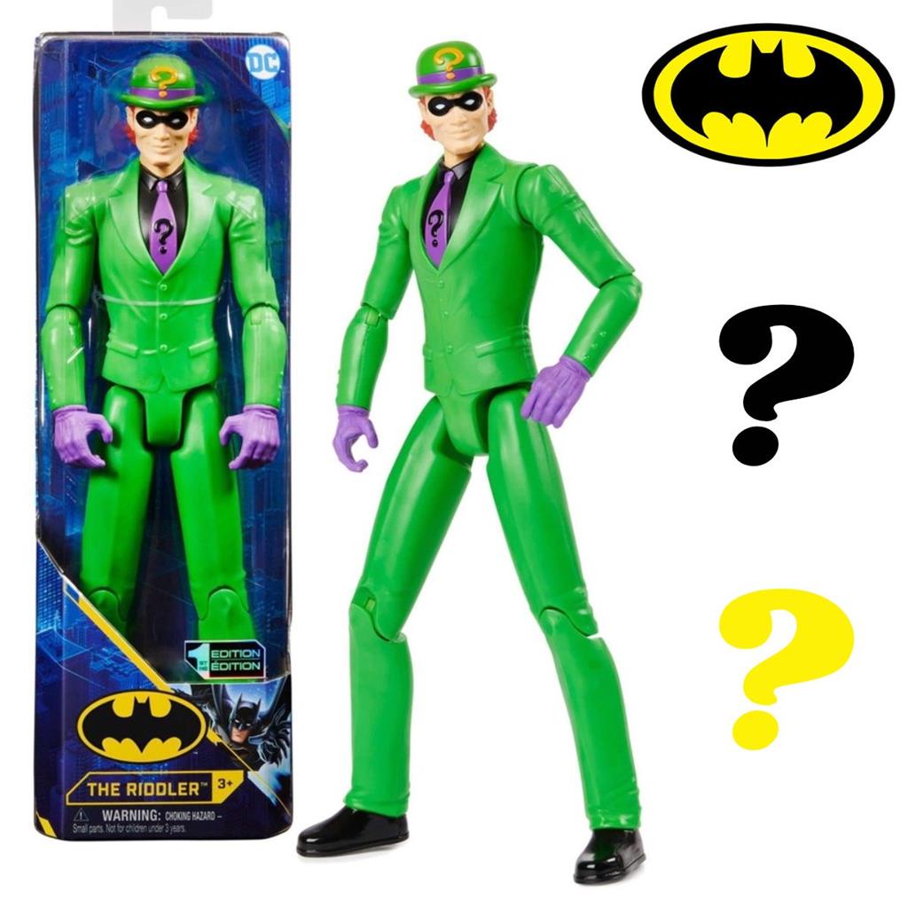 Boneco Charada The Riddler 30 Cm Batman DC Comics | Shopee Brasil