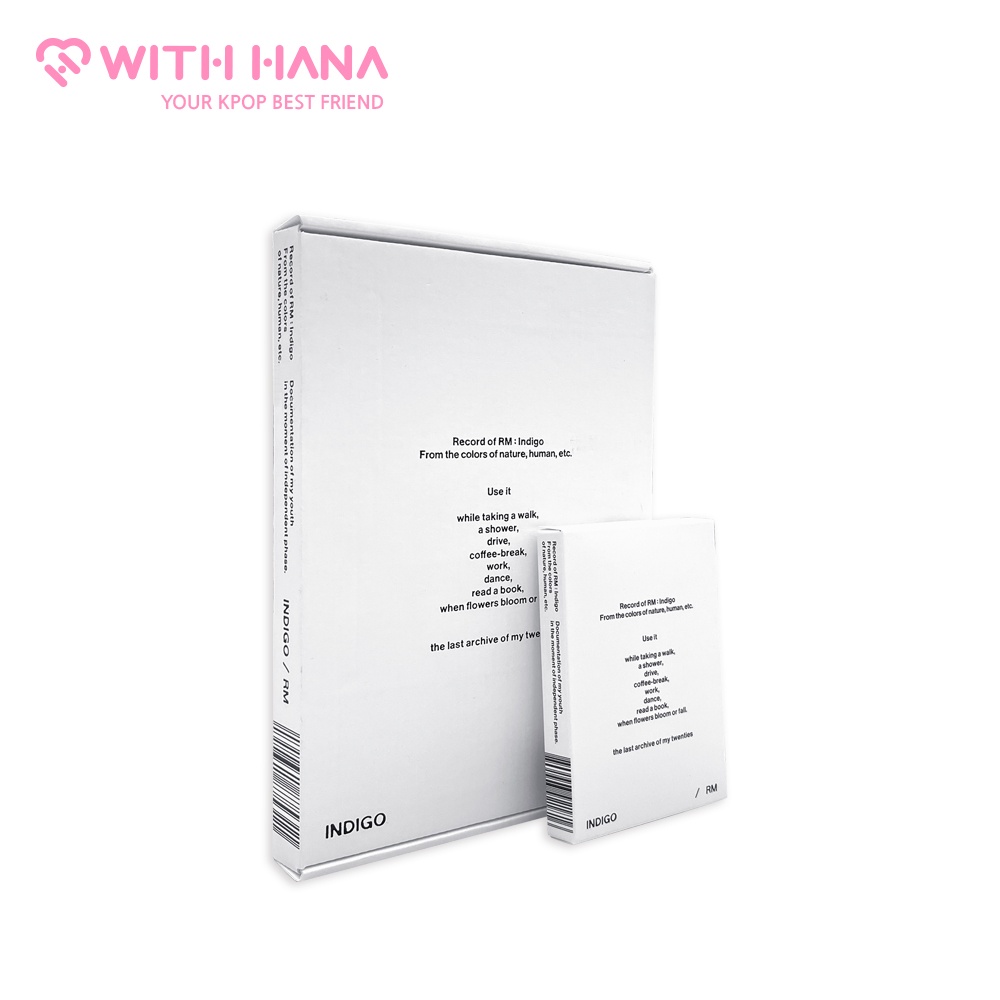 RM (BTS) 'Indigo' Book Edition / Postcard Edition (Weverse Album Ver ...