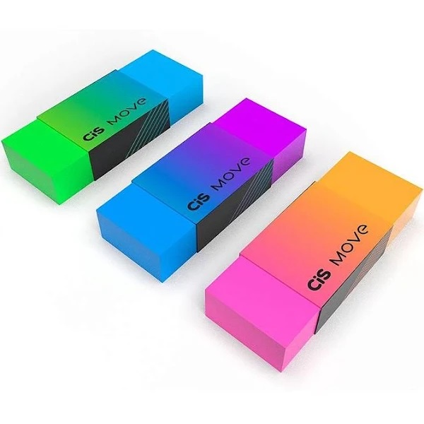 Borracha Colorida Degradê Move CiS | Shopee Brasil