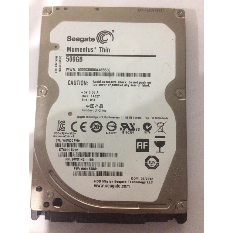 Hd Notebook Seagate Sata st500lt012 500gb Com Alerta Cod3 | Shopee Brasil
