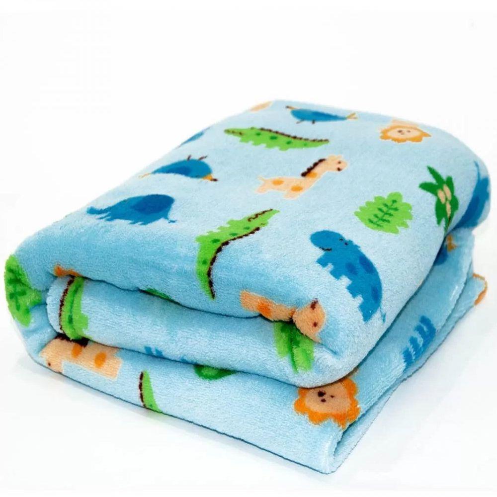 Manta Infantil Cobertor Soft Bebê Macio Anti-alérgico Micro Fibra ...