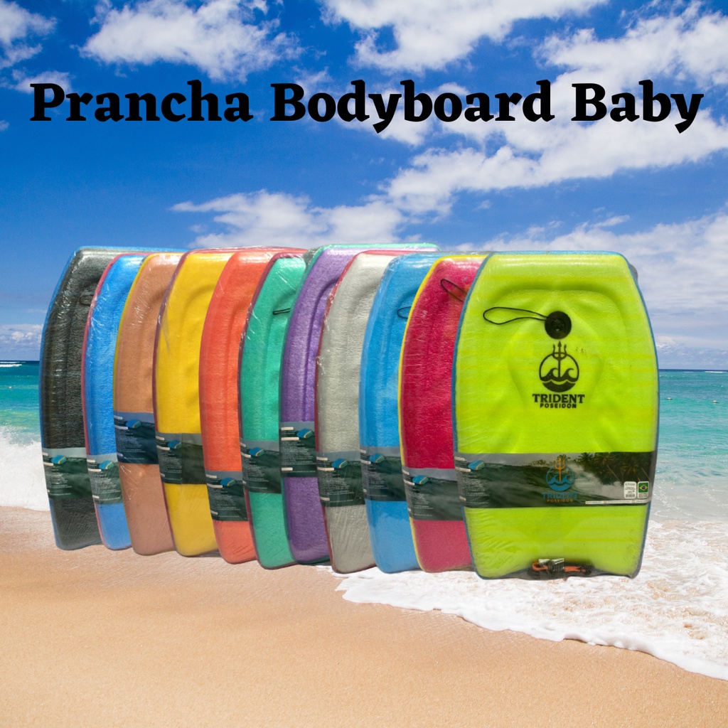 Prancha Surf BodyBoard Baby Com Leash Praia Piscina | Shopee Brasil
