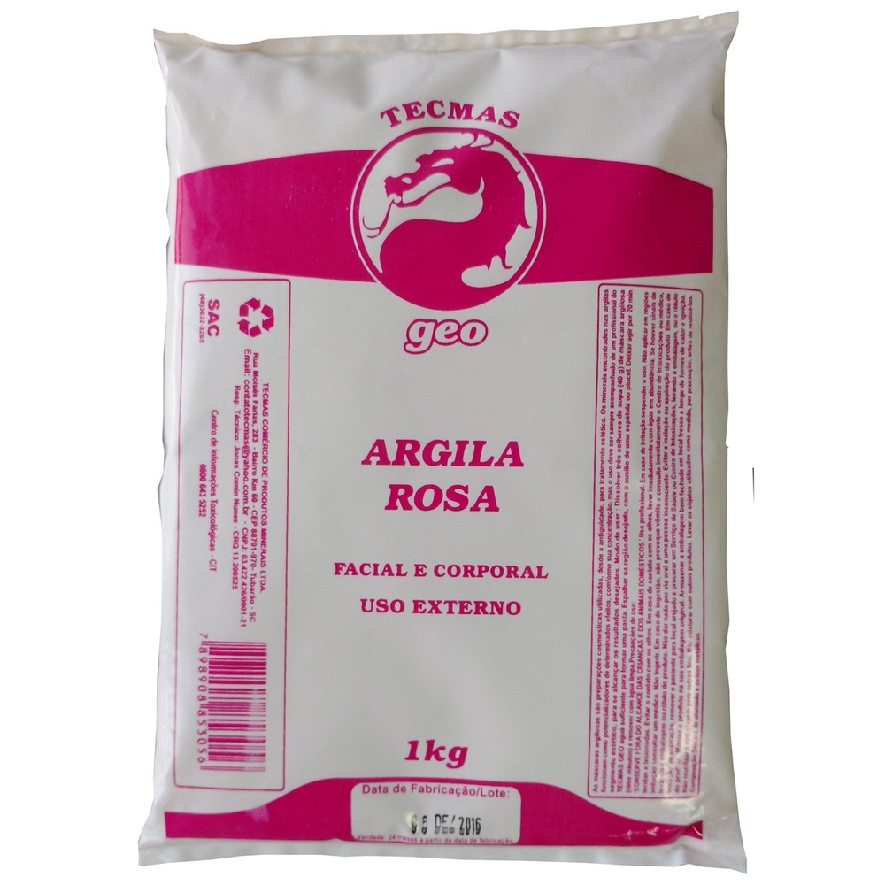 Argila Rosa 1Kg | Shopee Brasil