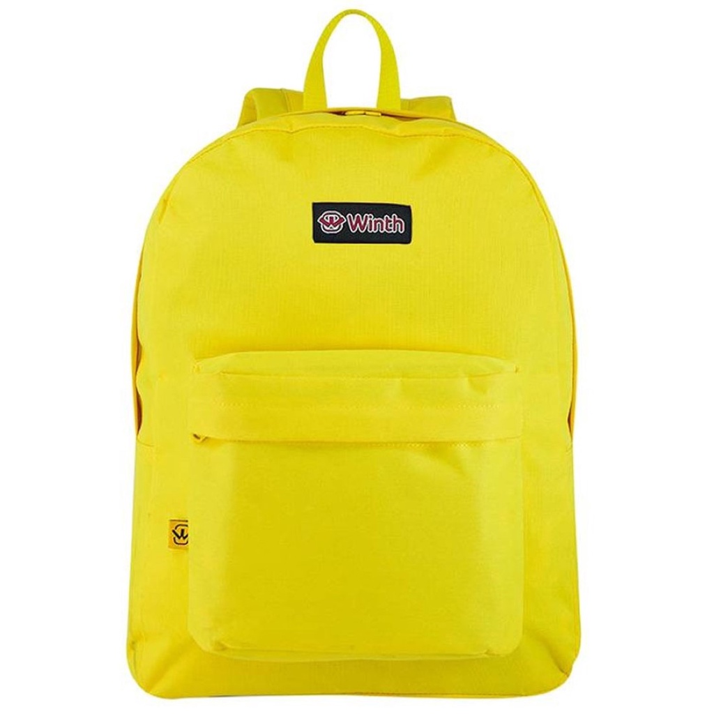 Mochila Escolar Amarela Winth BPG31804 | Shopee Brasil