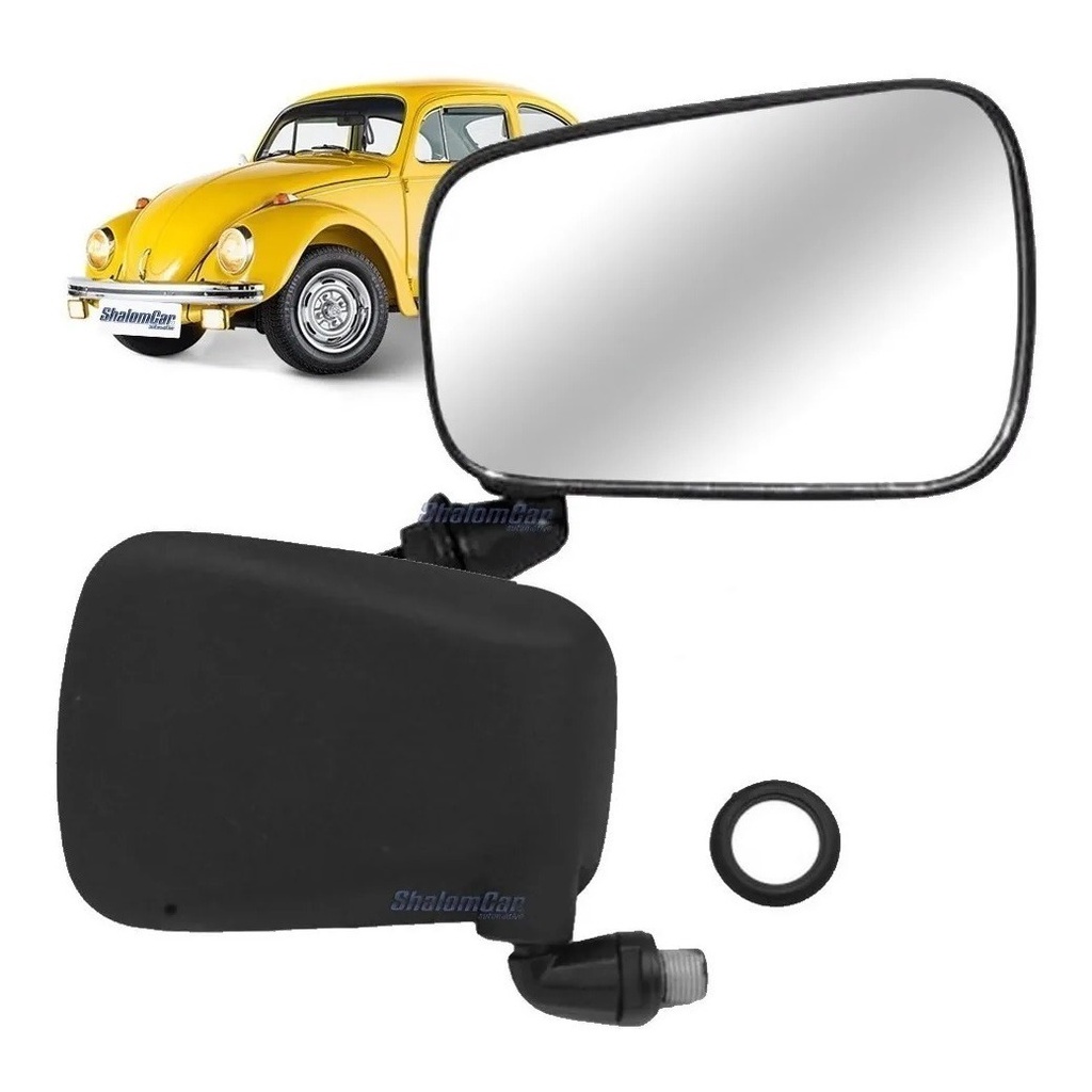 Espelho Retrovisor Volkswagem Fusca Modelo Original Esquerdo | Shopee ...
