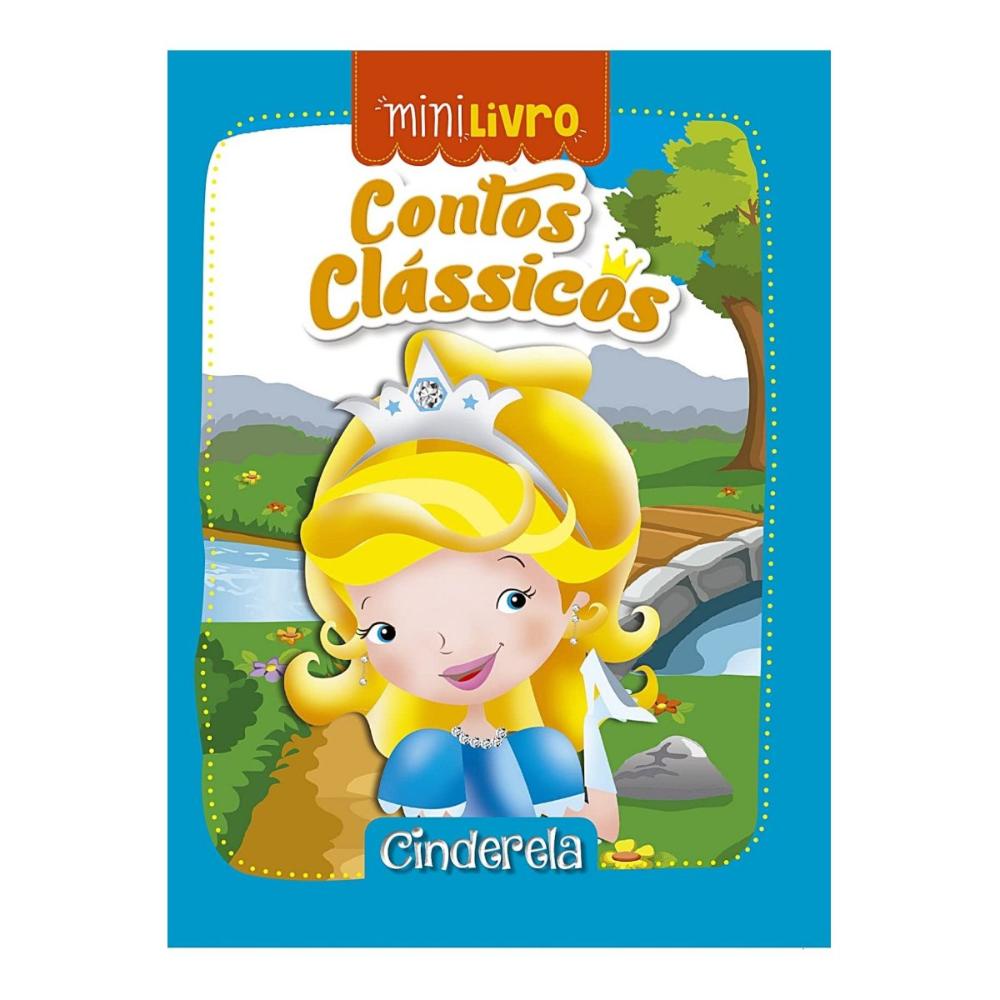 Mini livro: Contos clássicos - Cinderela | Shopee Brasil