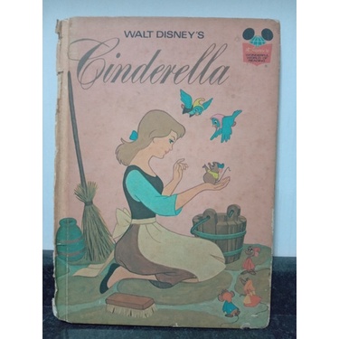 Livro Disney Importado Cinderella - Random House 1974 Rjhm | Shopee Brasil