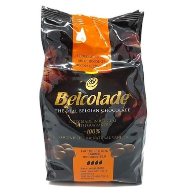 Chocolate Belga Belcolade Lait (Leite) 1kg - Puratos | Shopee Brasil