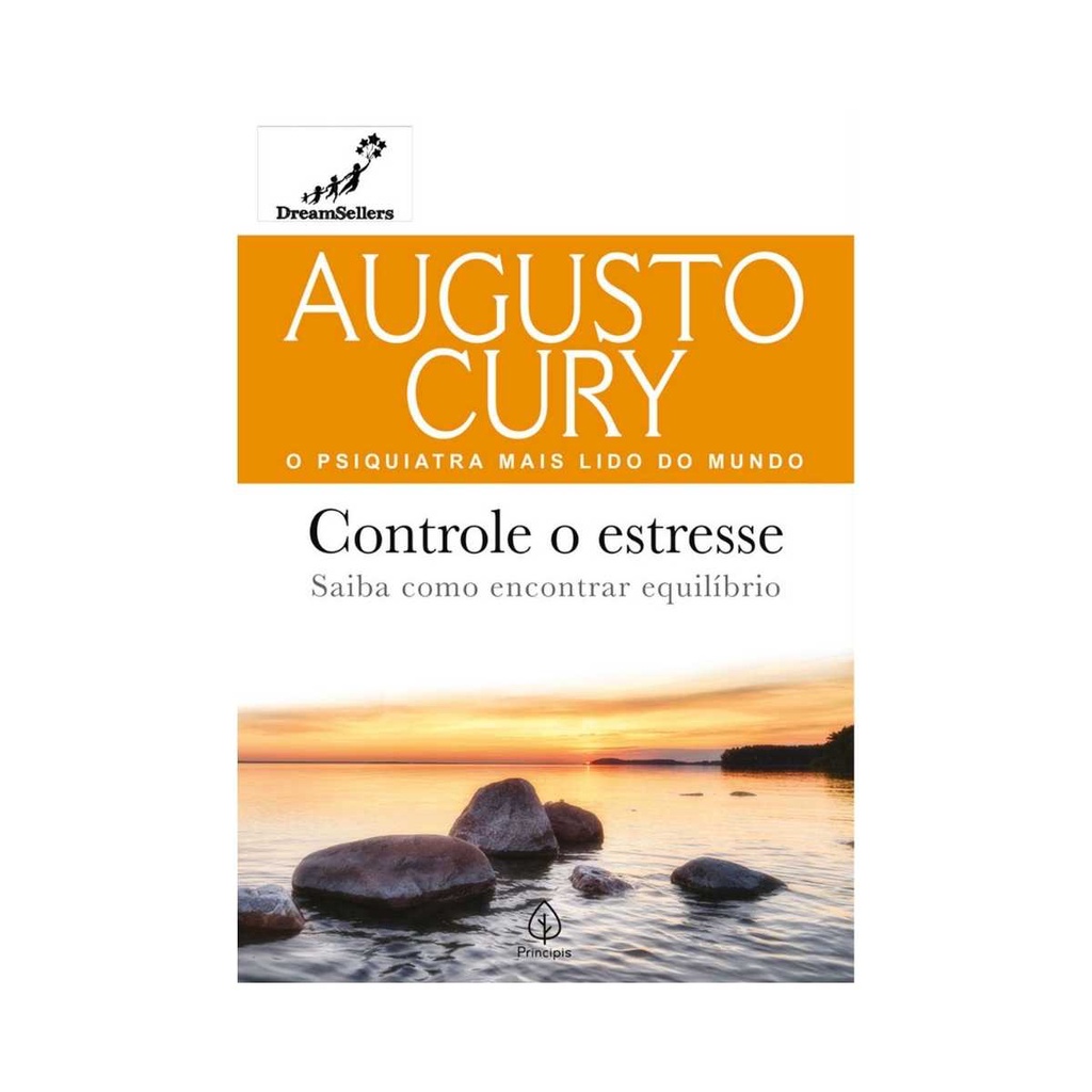 Livro Controle o Estresse Augusto Cury | Shopee Brasil