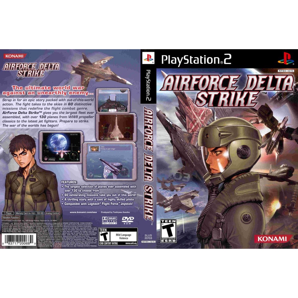 Jogo AirForce Delta Strike ps2 | Shopee Brasil