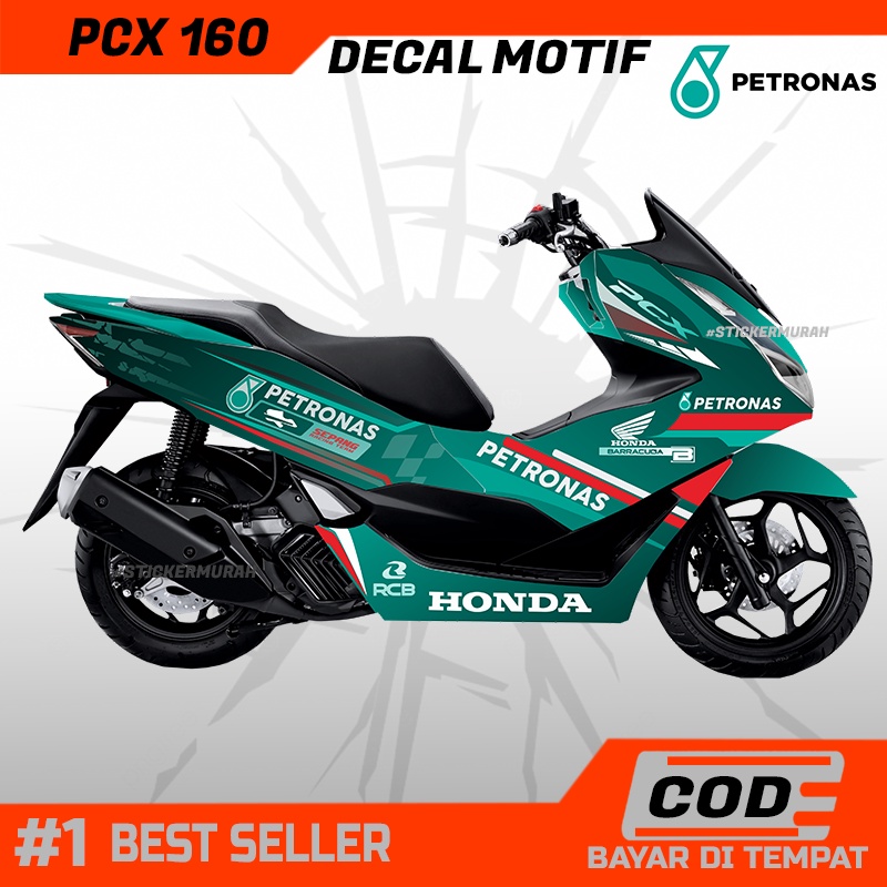 PETRONAS DECAL Pcx160 MOTIF | Shopee Brasil