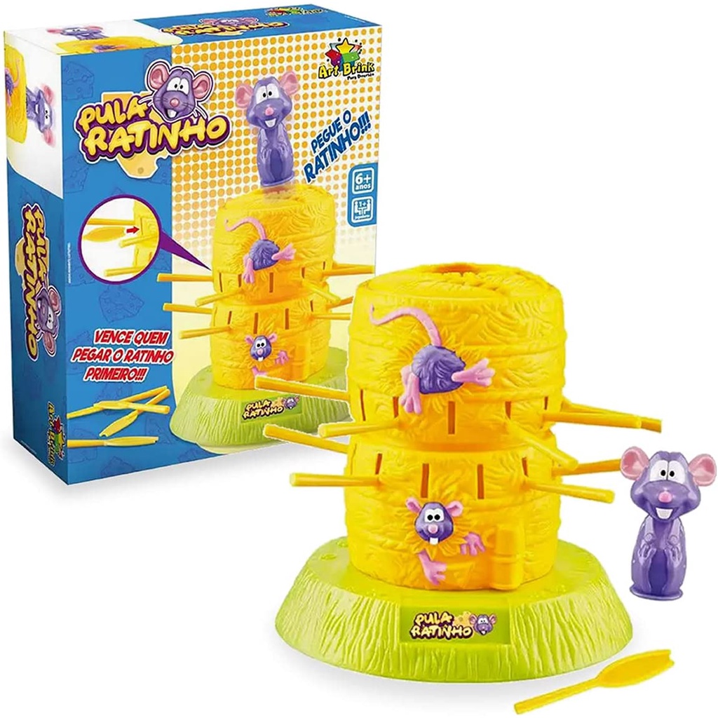 Jogo Pula Ratinho Brinquedo Pegue o Ratinho Diversão Garantida | Shopee ...