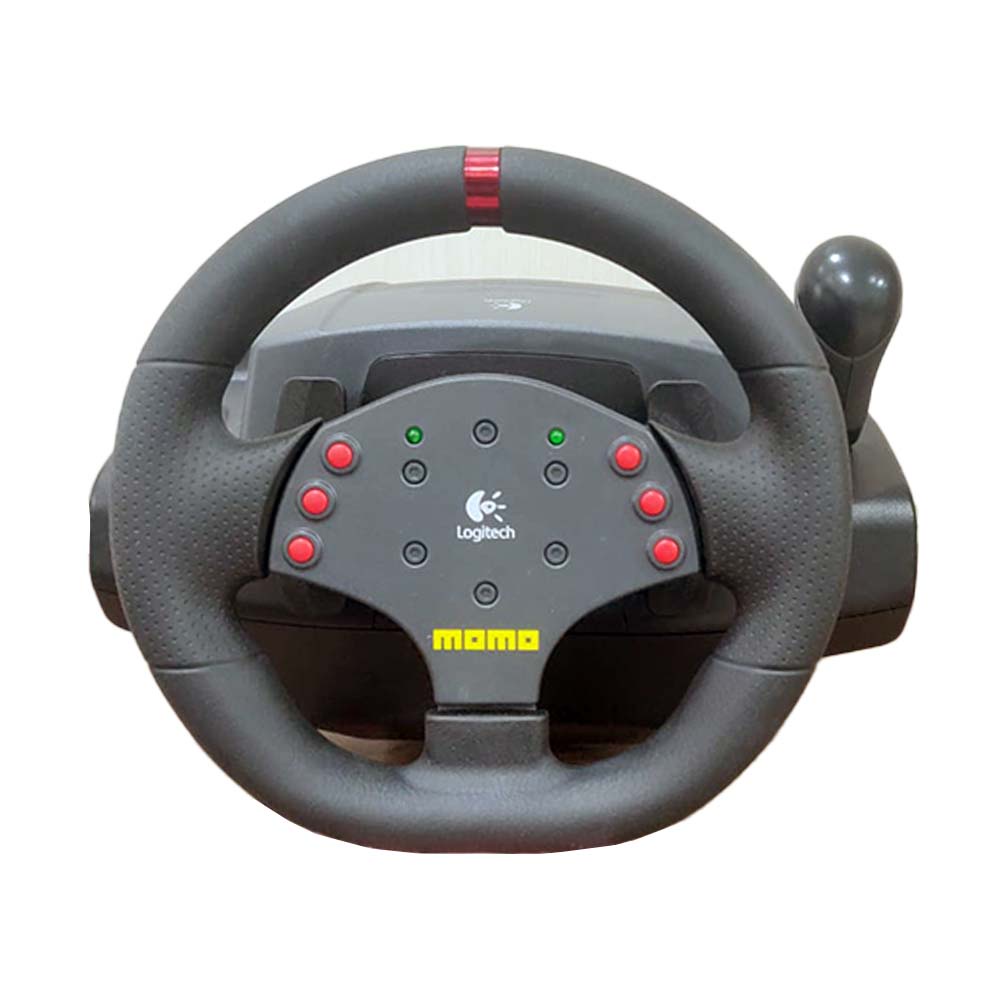 Volante Logitech MOMO Racing Force PC Com Cambio Embutido (Novo ...