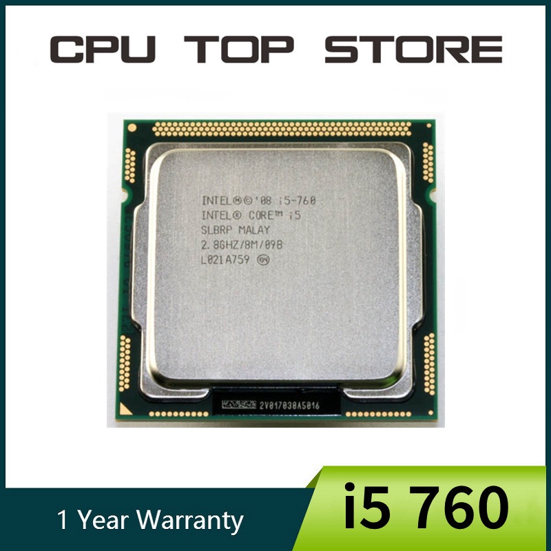 Core i5 760 Processador 2,80 GHz 8M Cache SLBRP LGA1156 Soquete 1156 ...