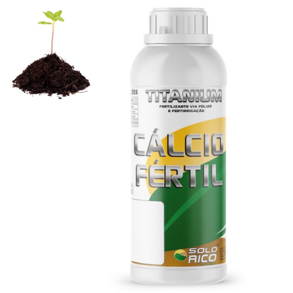 Titanium Calcio Fertil Nutri Tomate Morango Hidroponia 1 lt | Shopee Brasil