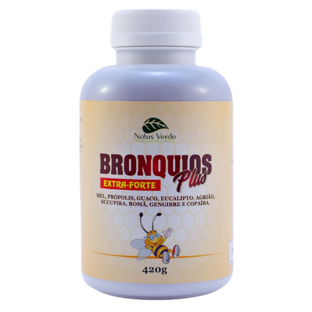 Xarope Bronquios Plus Extra Forte - 420g | Shopee Brasil