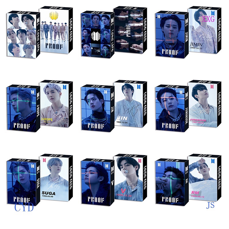 XXG CYD 30pcs/set KPOP BTS Bangtan Boys Lomo Card Photocard Pôsteres ...