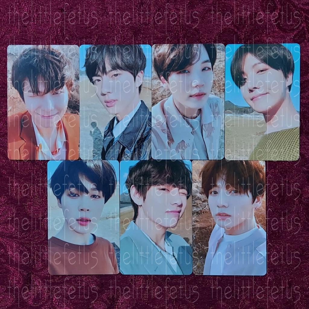 Cartão Fotográfico Oficial Dos Membros Da Banda BTS | Shopee Brasil