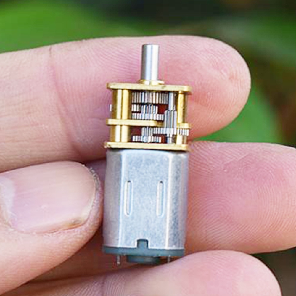 Motor DC 5V-6V Mini N20 De Engrenagem 40RPM-50RPM De Velocidade Lenta ...