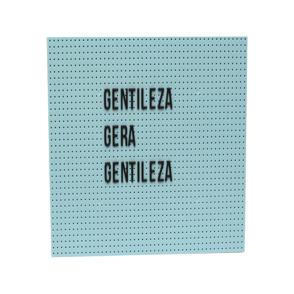 Quadro de Recados Letreiro Azul Bee Unique Acompanha Letras | Shopee Brasil