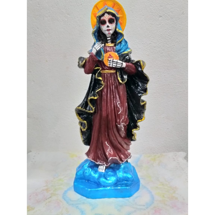 Santa Morte Em Gesso 45 Cm | Shopee Brasil