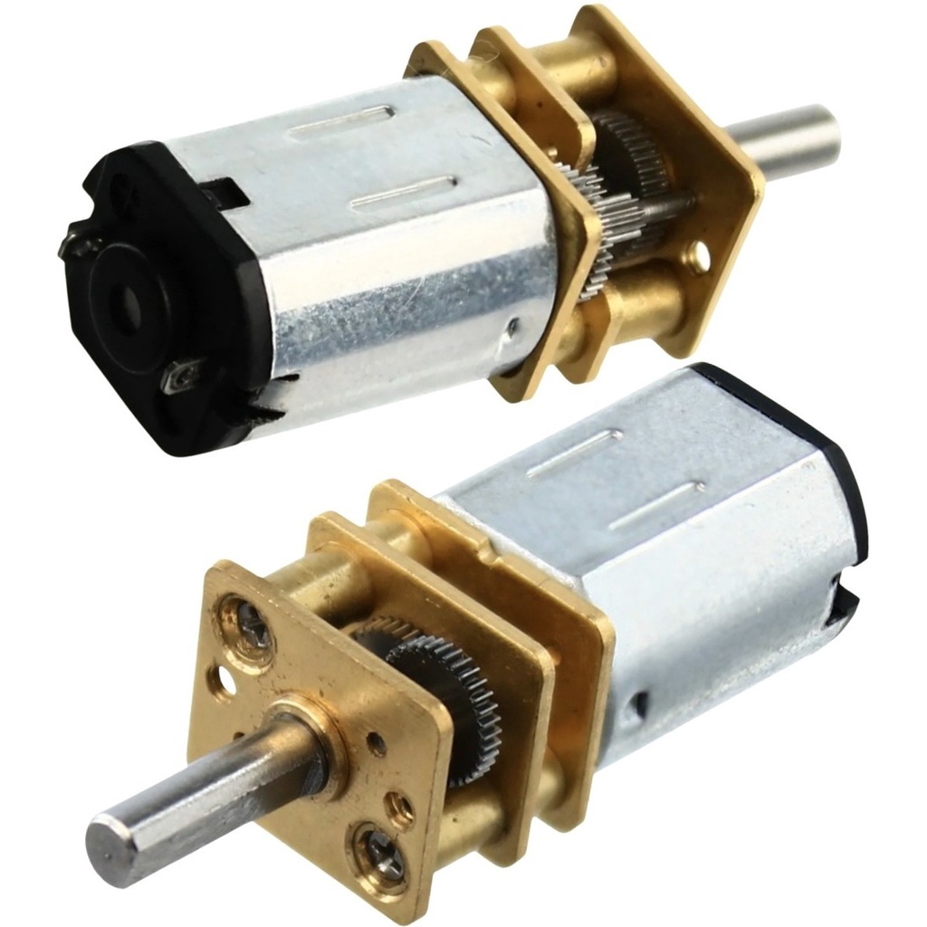 Mini Micro Motor 6v 200 Rpm N20 Com Caixa De Redução e Engrenagens ...