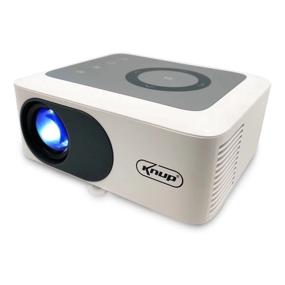 PROJETOR LED MULTIMIDIA KNUP PJ003 2300 LUMENS FULL HD | Shopee Brasil